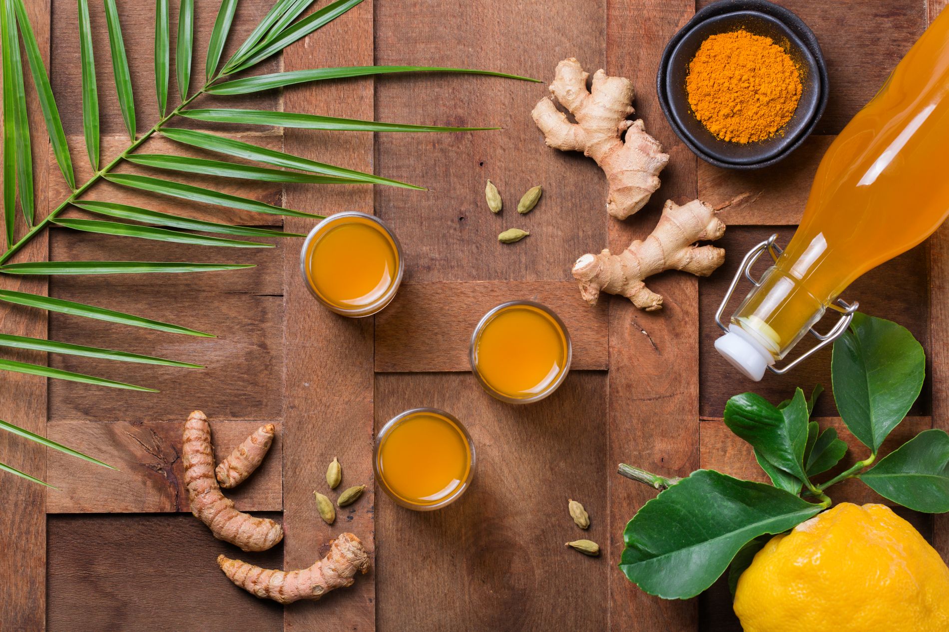 Beyond The Spice Rack: Ginger And Turmeric Shots Delicious Functional ...